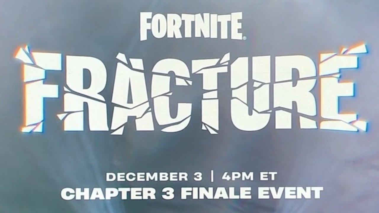 Fortnite Chapter 3 Finale Event - Fortnite Fracture LIVE Event - YouTube