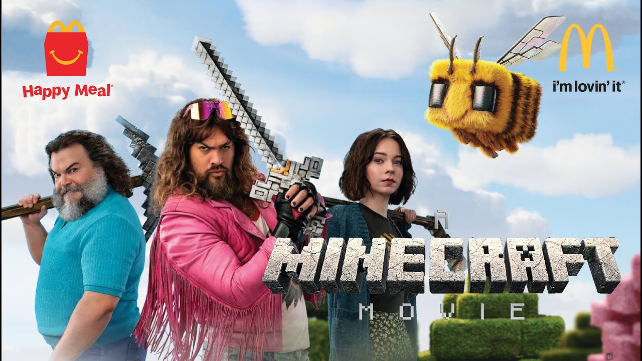 Happy Meal A Minecraft Movie 2025 - YouTube