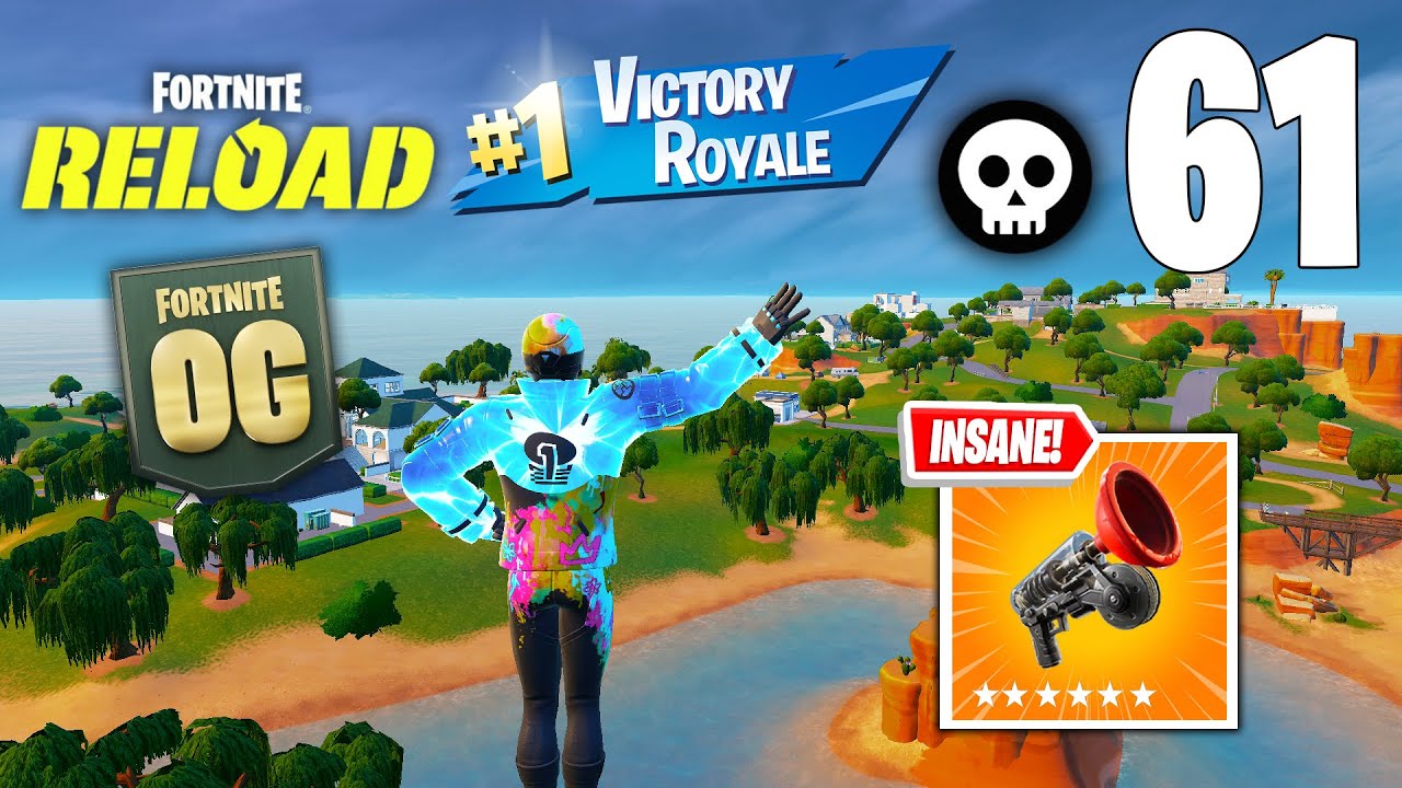 61 Elimination Solo Vs Squads Reload "Zero Build" Gameplay Wins ...