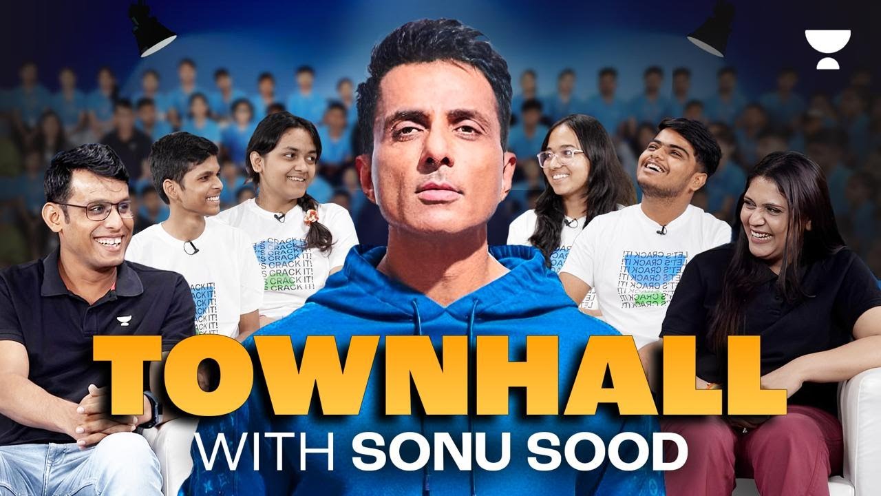 Townhall with NEET UG & IIT JEE Toppers ft. Sonu Sood | Garima Goel ...