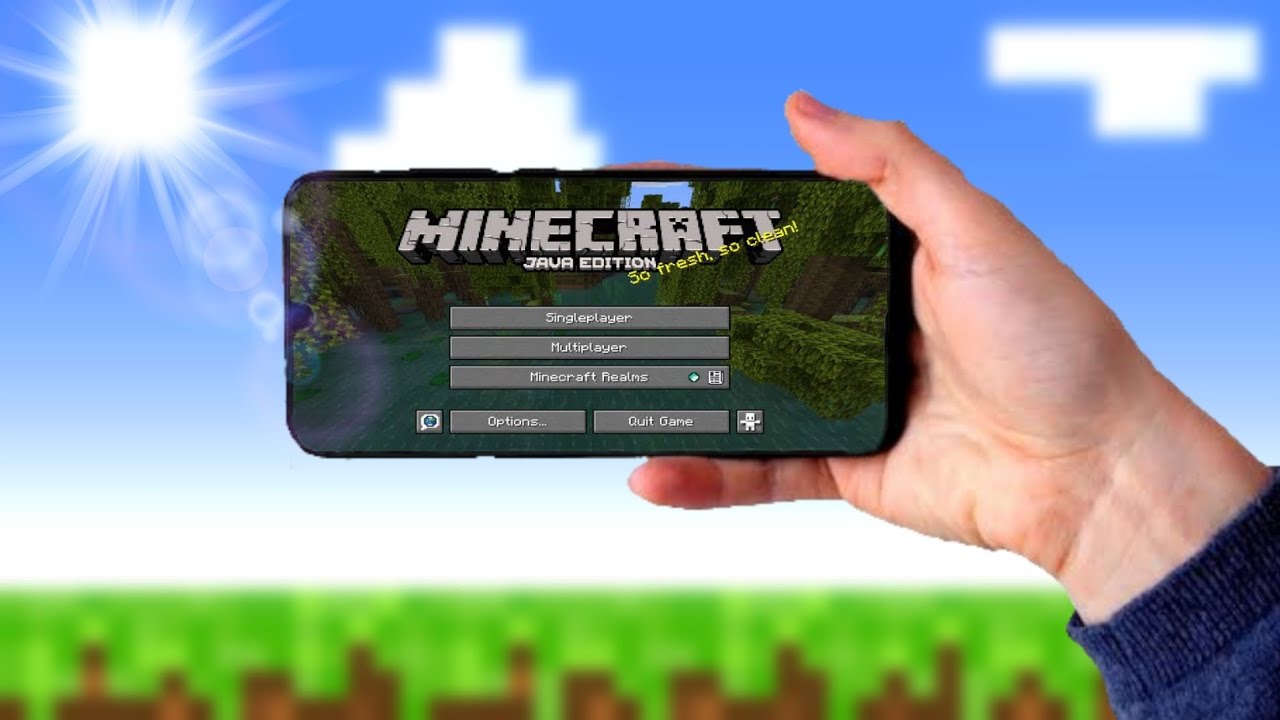 PROBÉ MINECRAFT JAVA EN CELULAR - YouTube