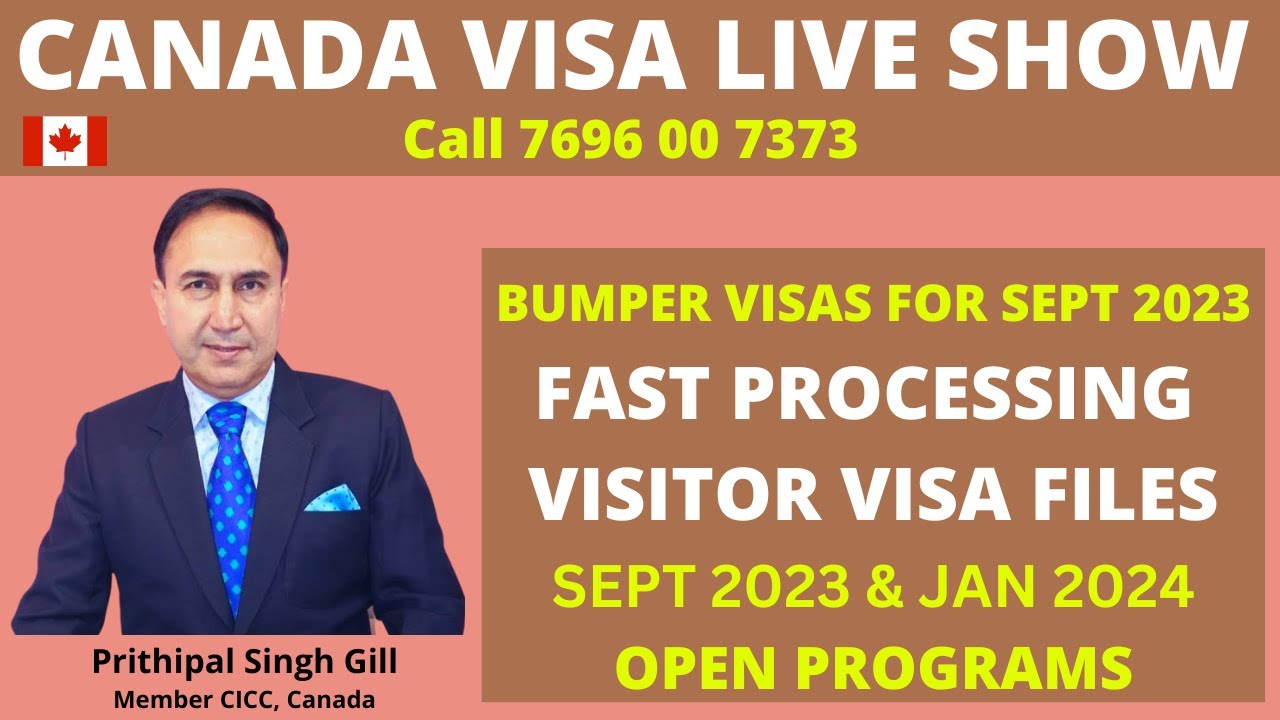 Canada Visa Live Show @ 12 PM Friday -Bumper Visas | Fast Processing ...