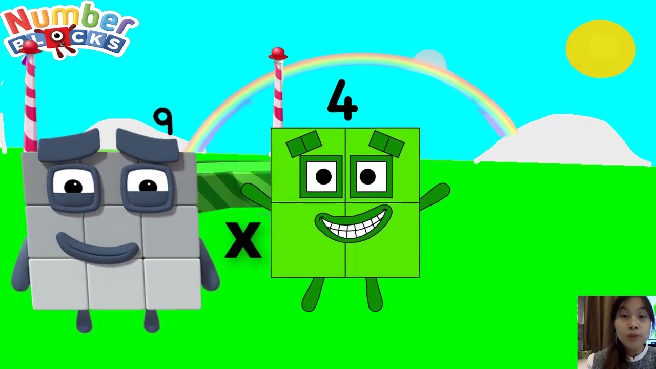 Numberblocks Band - Multiplication Table - Times Table with ...