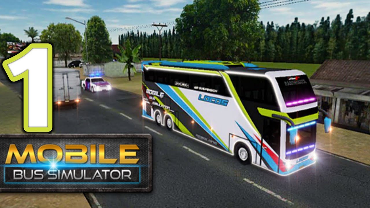 Mobile Bus Simulator Gameplay | Mobile Bus Simulator Walkthrough part 1 ...