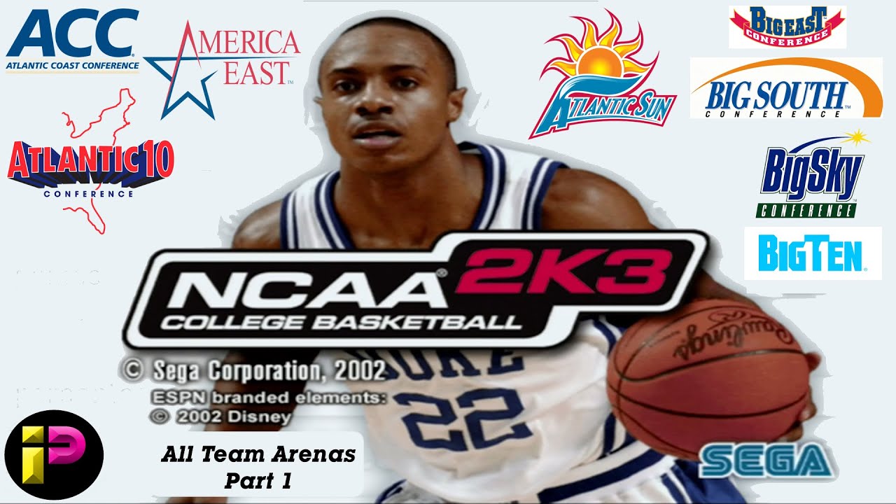 NCAA College Basketball 2K3: Part 1 | Sports Game Arenas and All Team ...