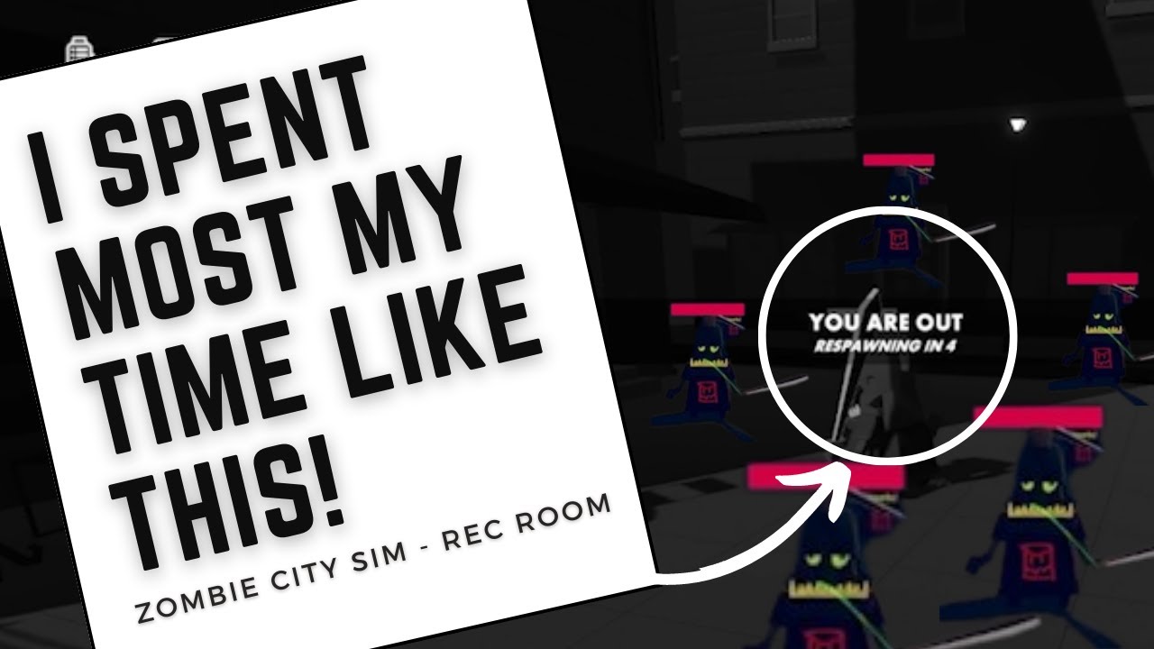 Zombie City Sim in Rec Room - YouTube