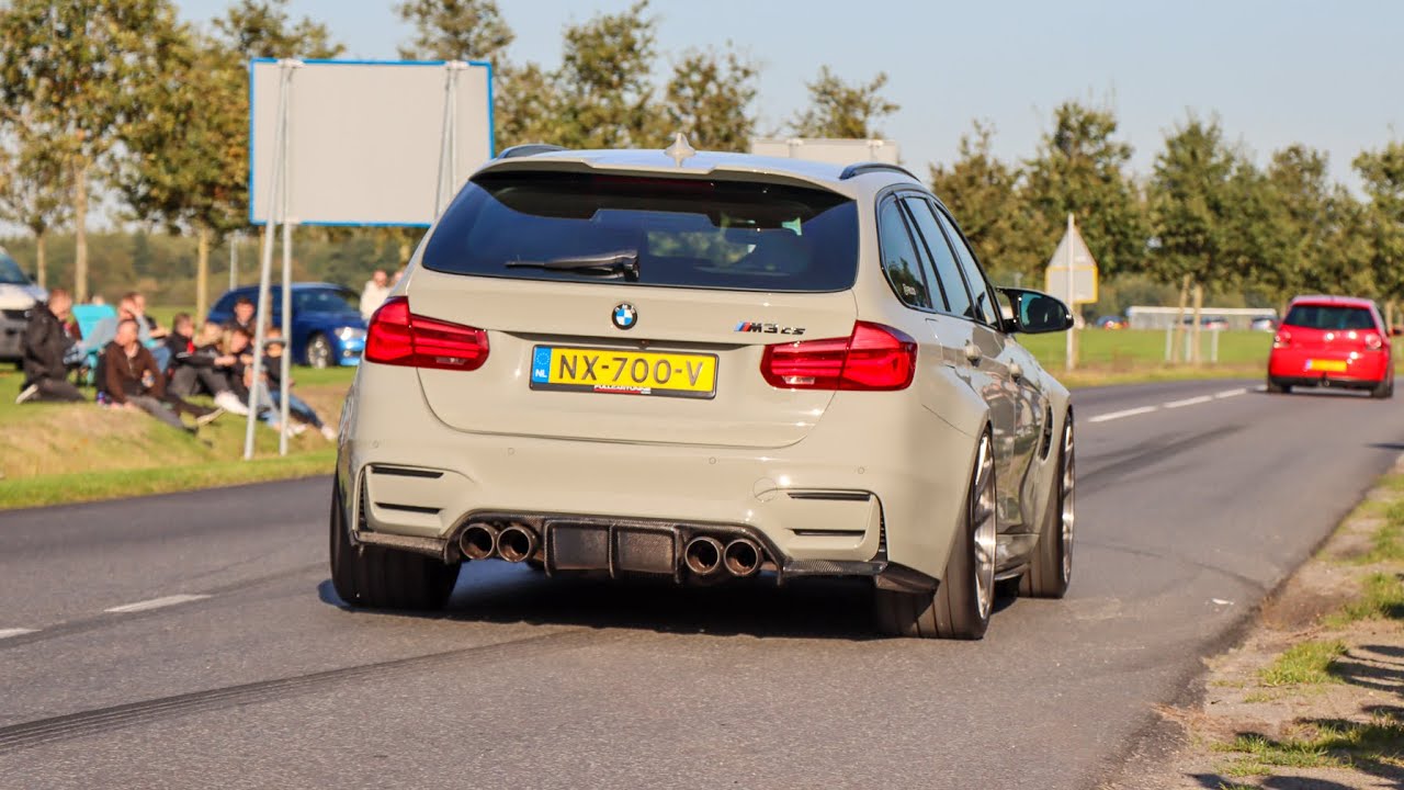 BMW M3CS Touring 1 of 1 | Accelerations, Sounds, details, ... - YouTube