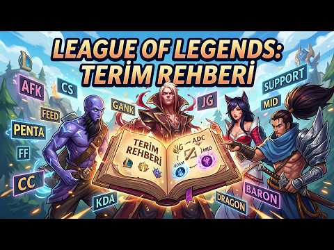 LOLDEKİ EN ÖNEMLİ TERİMLER! | LOL TEMEL TERİM REHBERİ