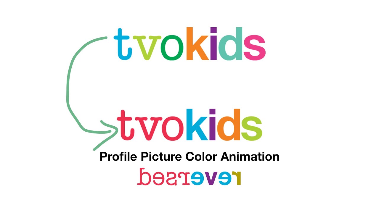 TVOKids Profile Picture Color Animation Reversed - YouTube