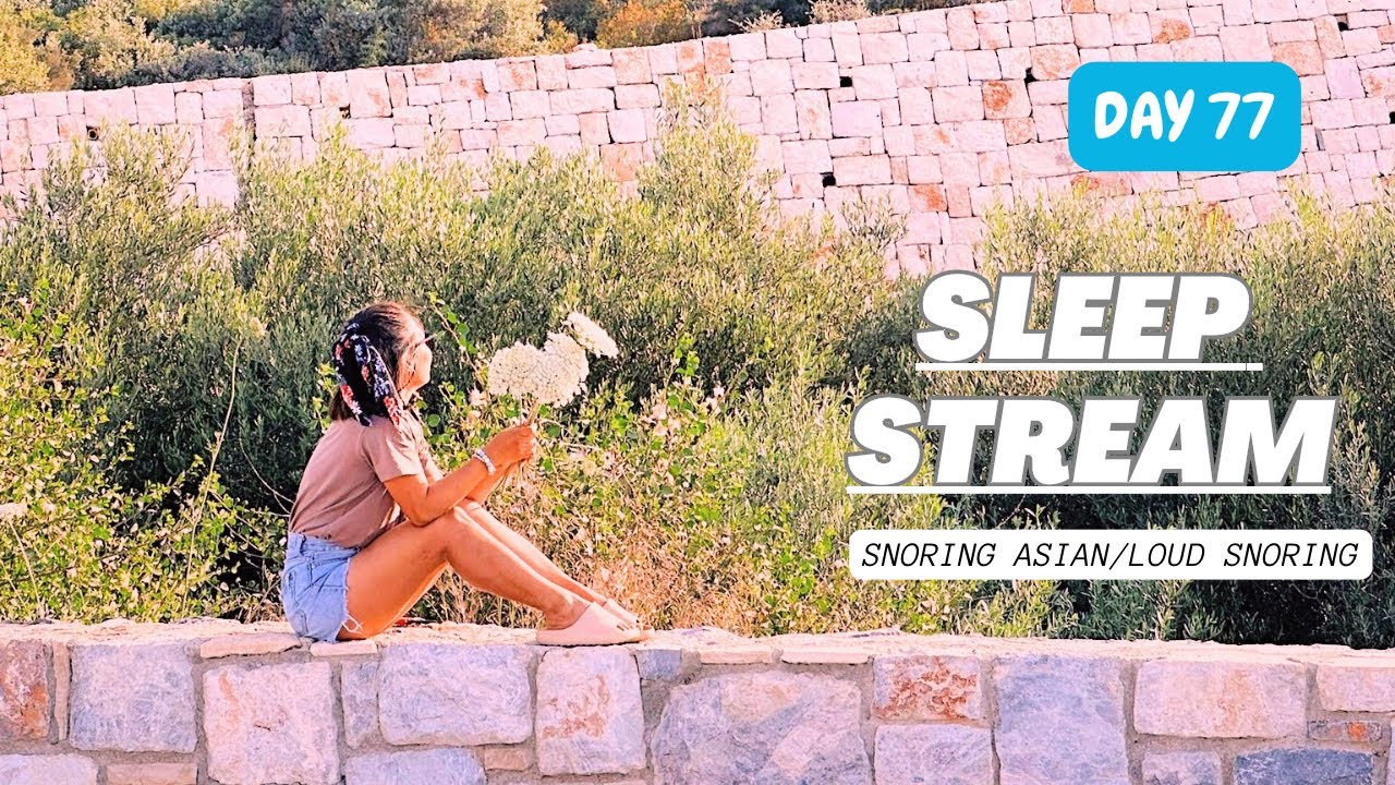 SLEEP STREAM( DAY 77)ASIAN SNORING / ASMR SNORING - YouTube