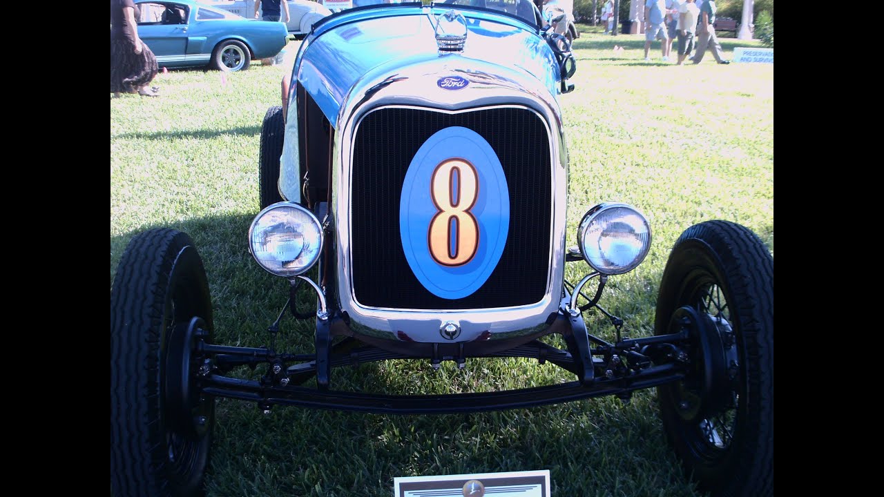 1928 Ford Model A Speedster Blu LakeMirror102012 - YouTube