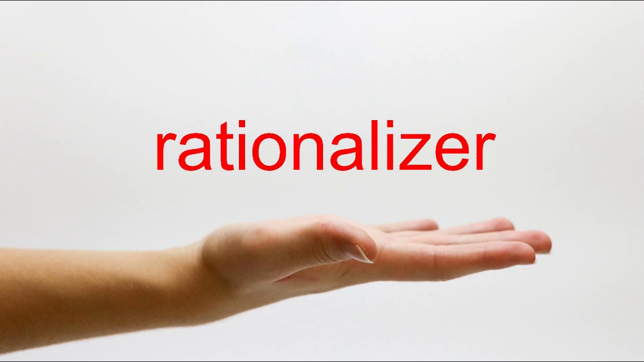 How to Pronounce rationalizer - American English - YouTube