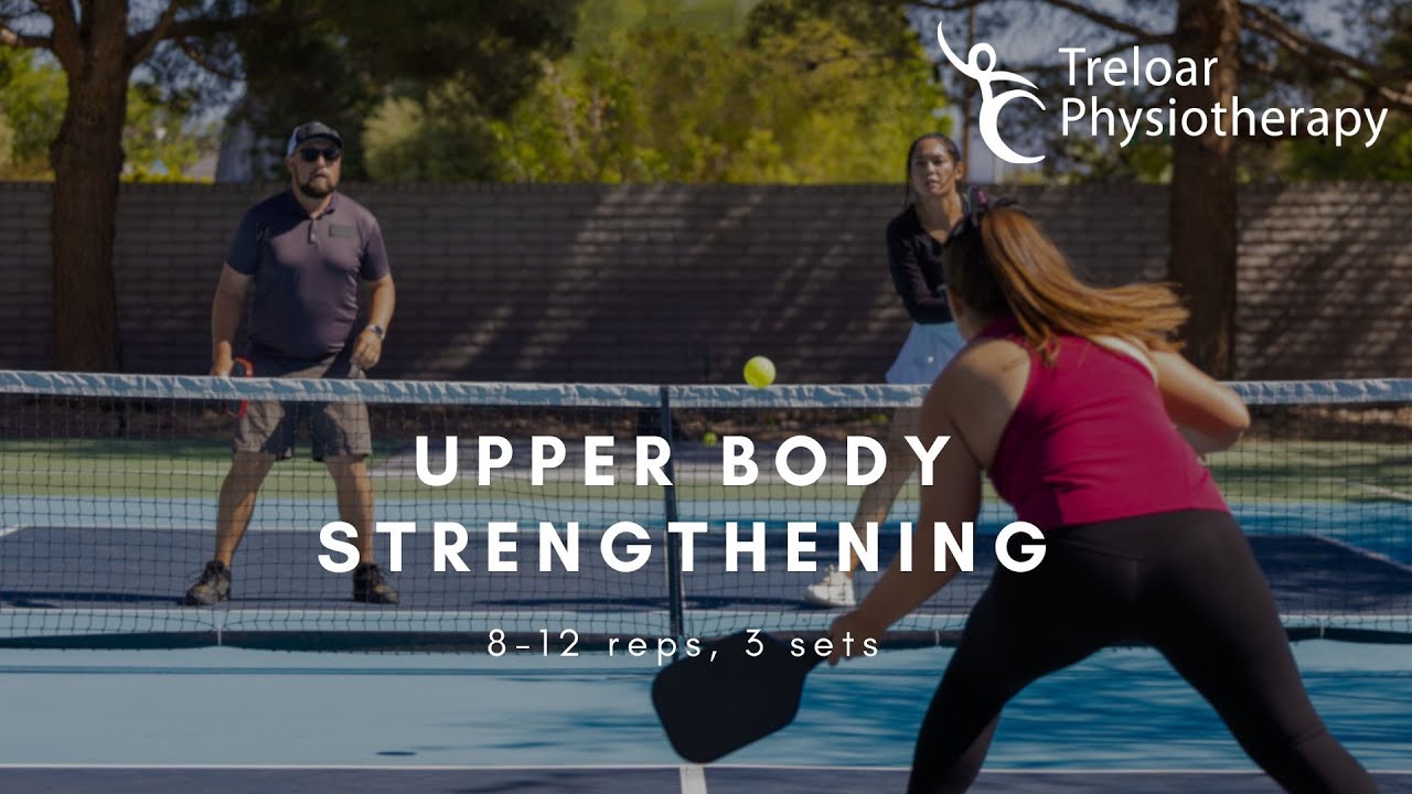 Upper Body Strengthening for Racket Sports - YouTube