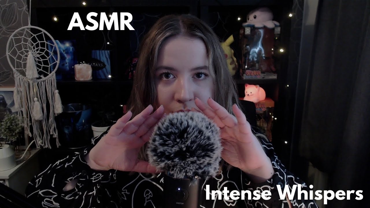 ASMR Intense Whispers and Mic Scratches - YouTube