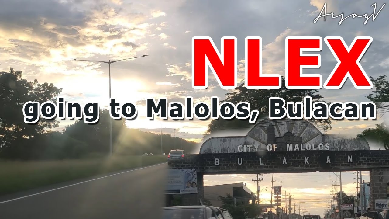 MALOLOS BULACAN | NLEX | NORTH LUZON EXPRESSWAY | BLUE SKY | - YouTube
