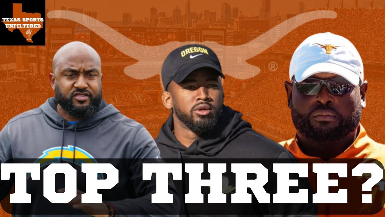 Revealing the FINALISTS for Texas Football's Next RB Coach | Texas ...