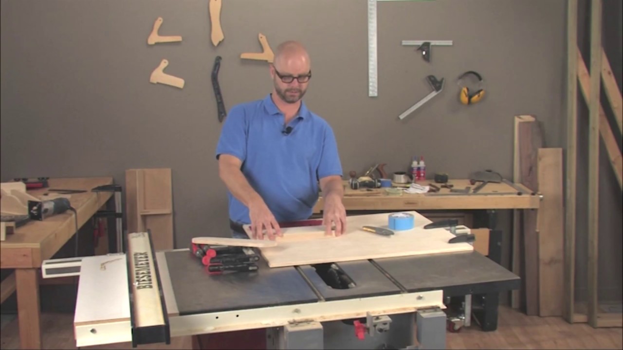 Make a Zero Clearance Throat Plate - YouTube