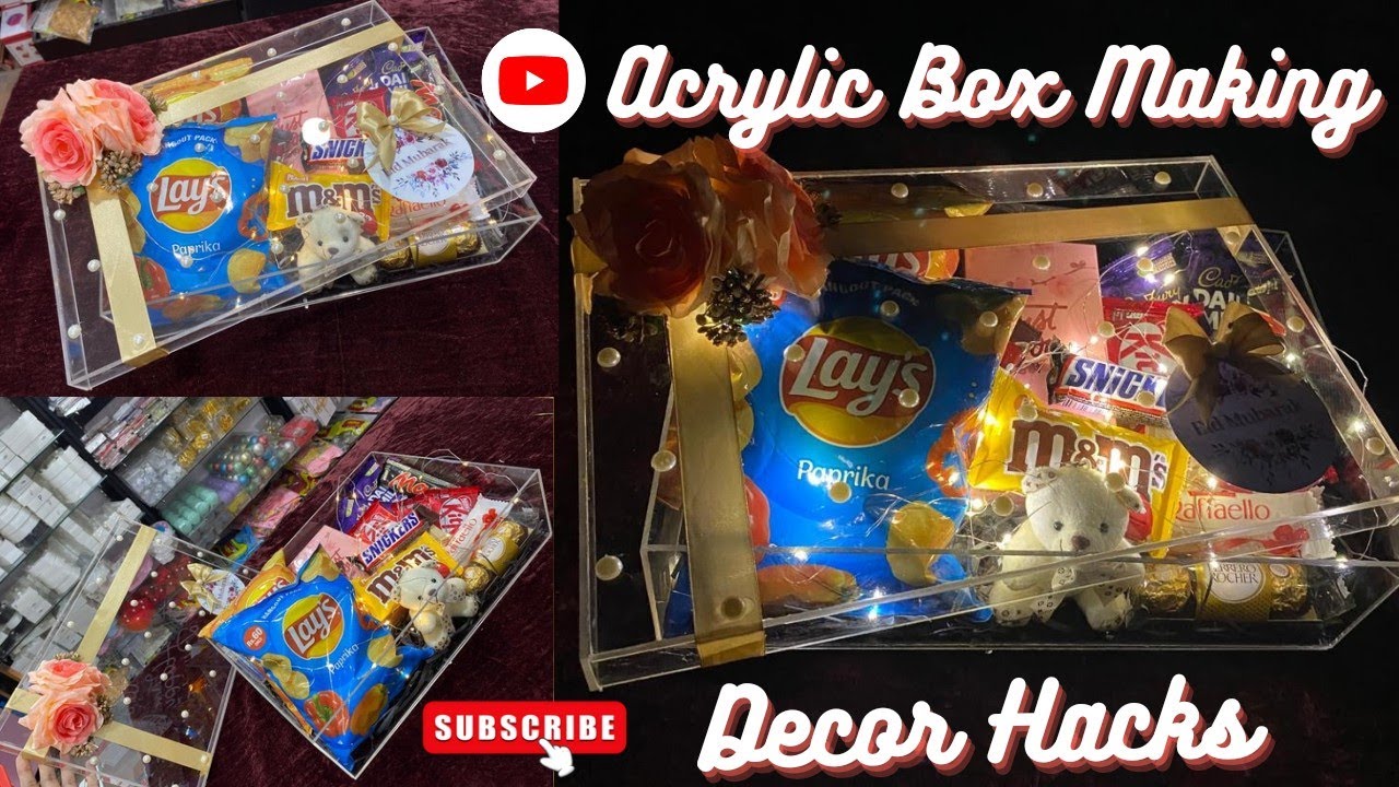 Crafty Creations Making and Personalizing an Acrylic Gift Box - YouTube