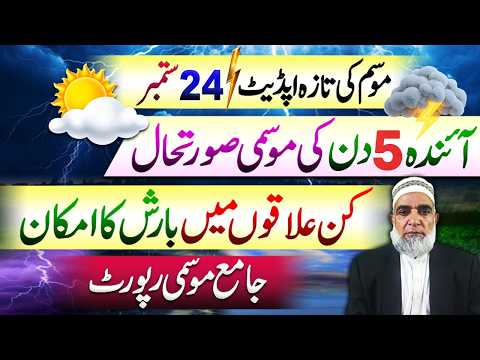 Weather Forecast for Next 5 days in Pakistan || Crop Reformer
