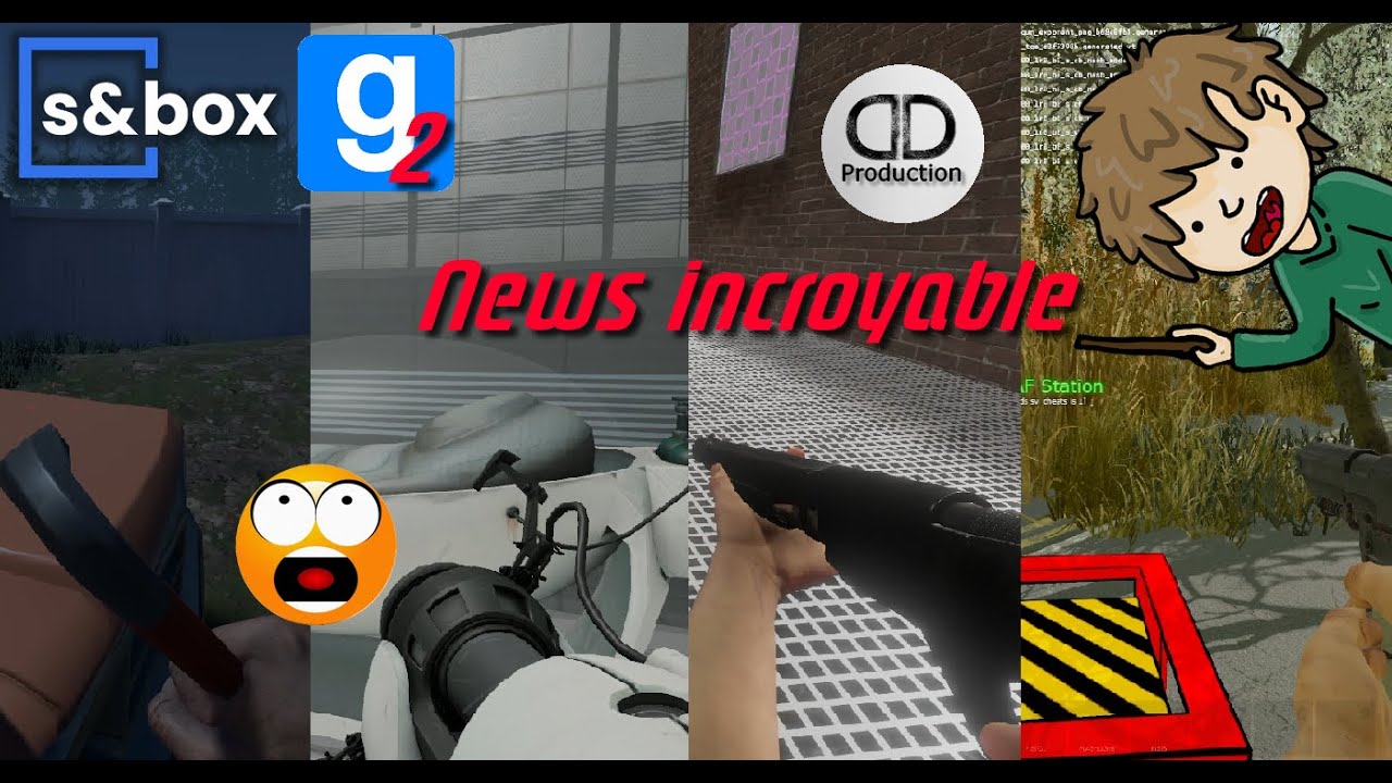 S&box Gmod 2 - Les News & Teste Zombiefied World - Portal Source 2 ...
