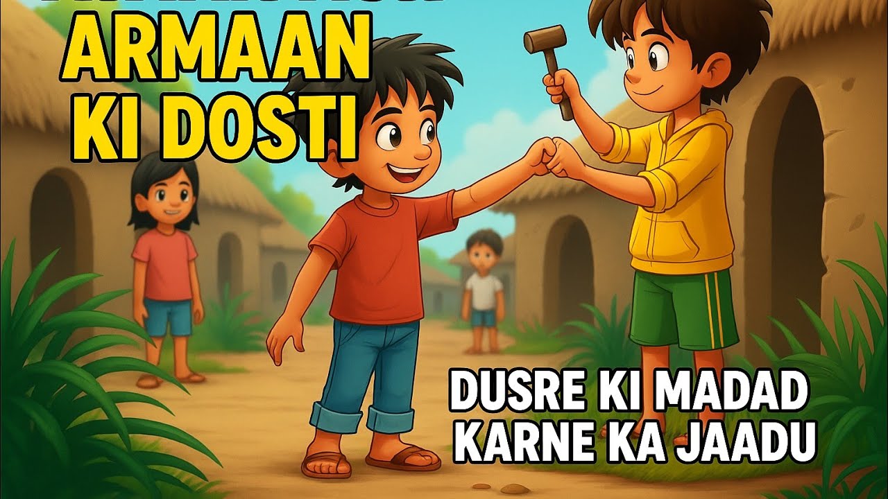 madad karne ka jaadu | kids story | 3D cartoon | abgmpixels - YouTube