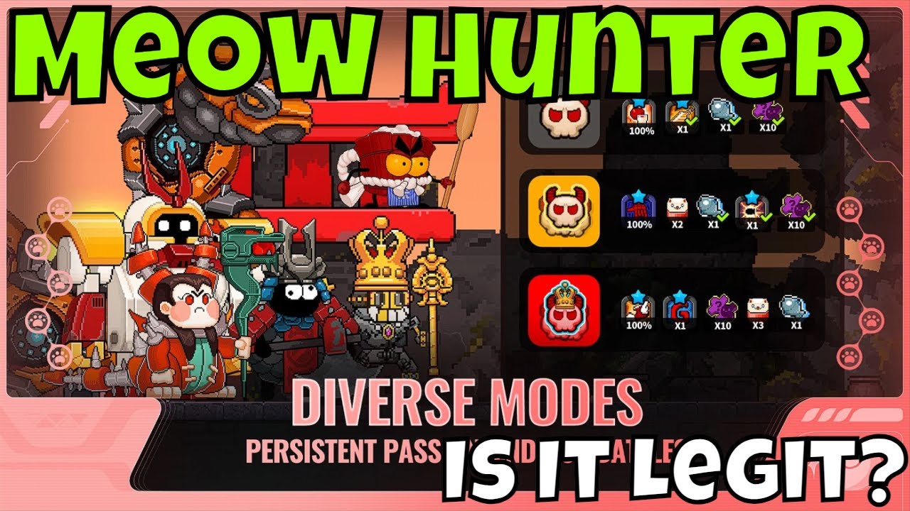Meow Hunter - Hype Impressions/Official Launch/Low-Key Fun - YouTube