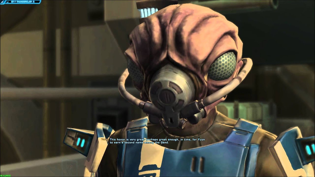 SWTOR TR First Conversation with Yuun - Name of Honor - YouTube