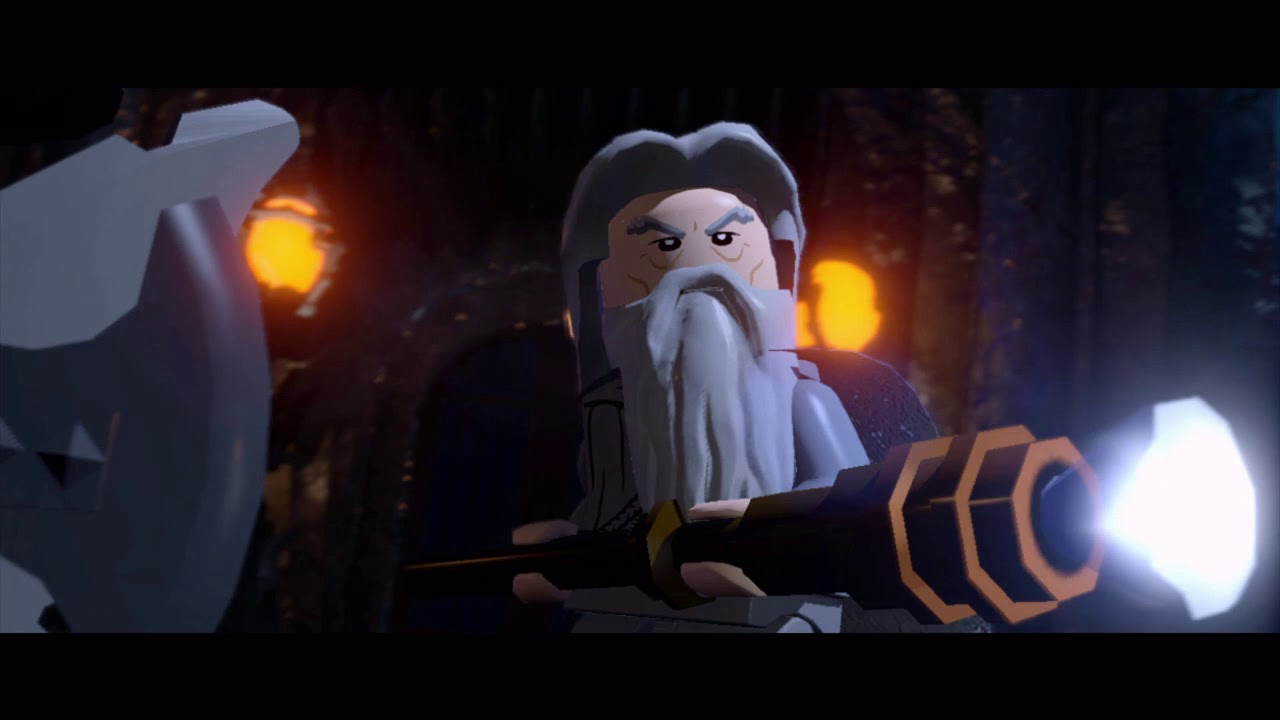 Lego The Lord of the Rings - Walkthrough 2 - Movie 1, The Black Rider ...