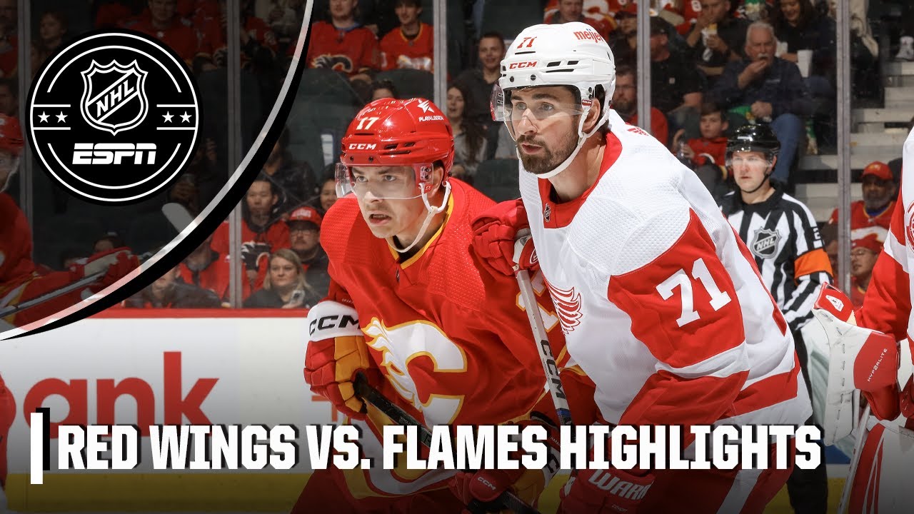 Detroit Red Wings vs. Calgary Flames | Full Game Highlights | NHL on ...