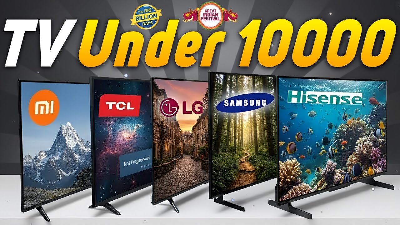 Top 5 Best 32 inch smart tv | best smart tv UNDER 10000 2025 👉 TV UNDER ...