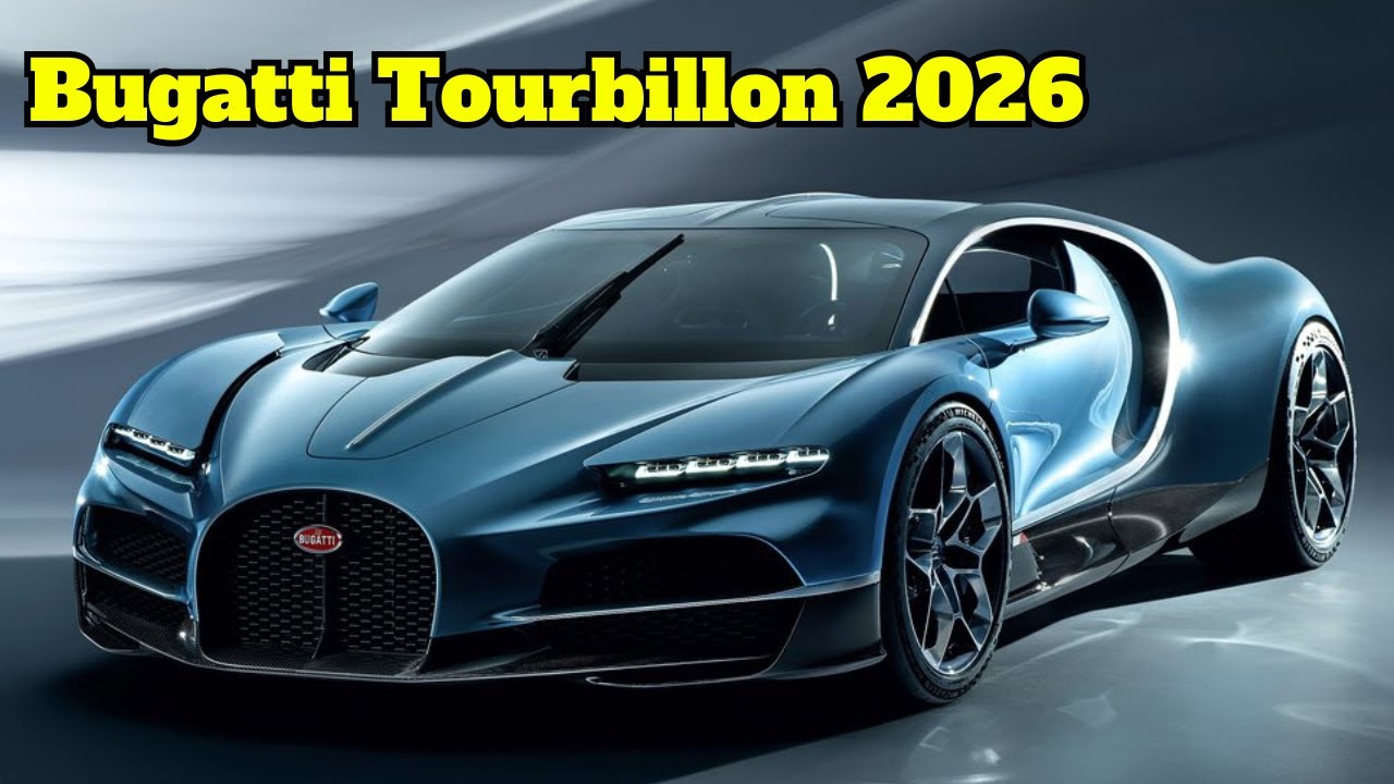 NEW 2026 Bugatti TOURBILLON! 5M $ Bugatti 1800HP V16 Hybrid Beast! 🤯 ...