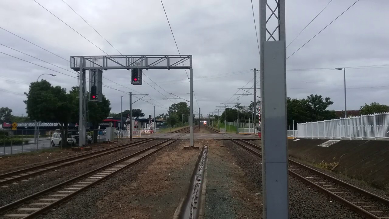 QR's Spirit of Queensland seen passing Lawnton Station bound for Cairns ...
