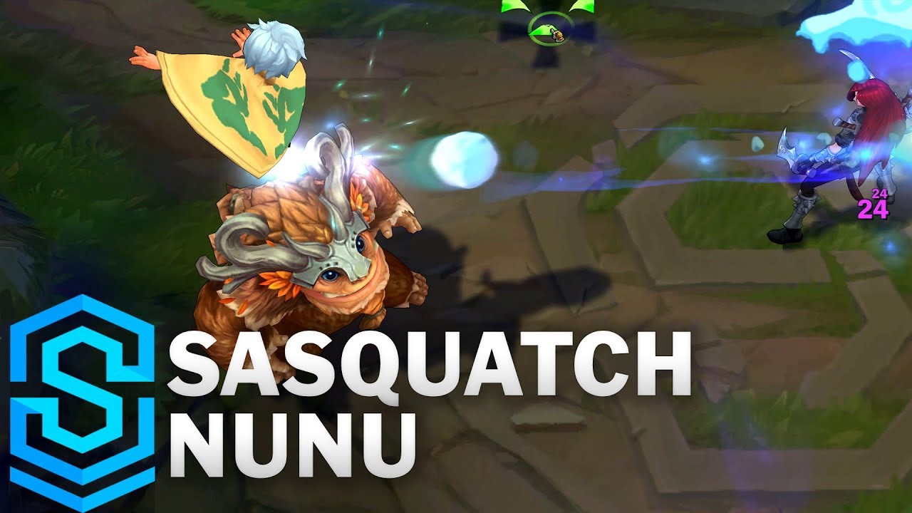 Sasquatch Nunu (2018) Skin Spotlight - League of Legends - YouTube