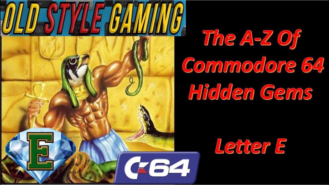 A-Z Of Commodore 64 Hidden Gems - Letter E - YouTube