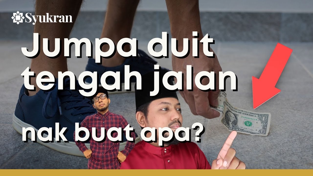Jumpa duit tengah jalan, boleh ambil? - YouTube