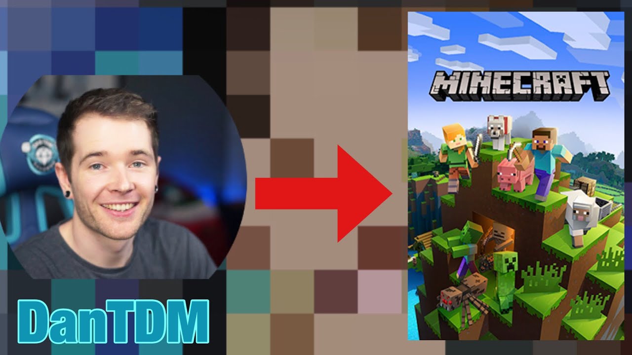 I built DanTDM in Minecraft - YouTube