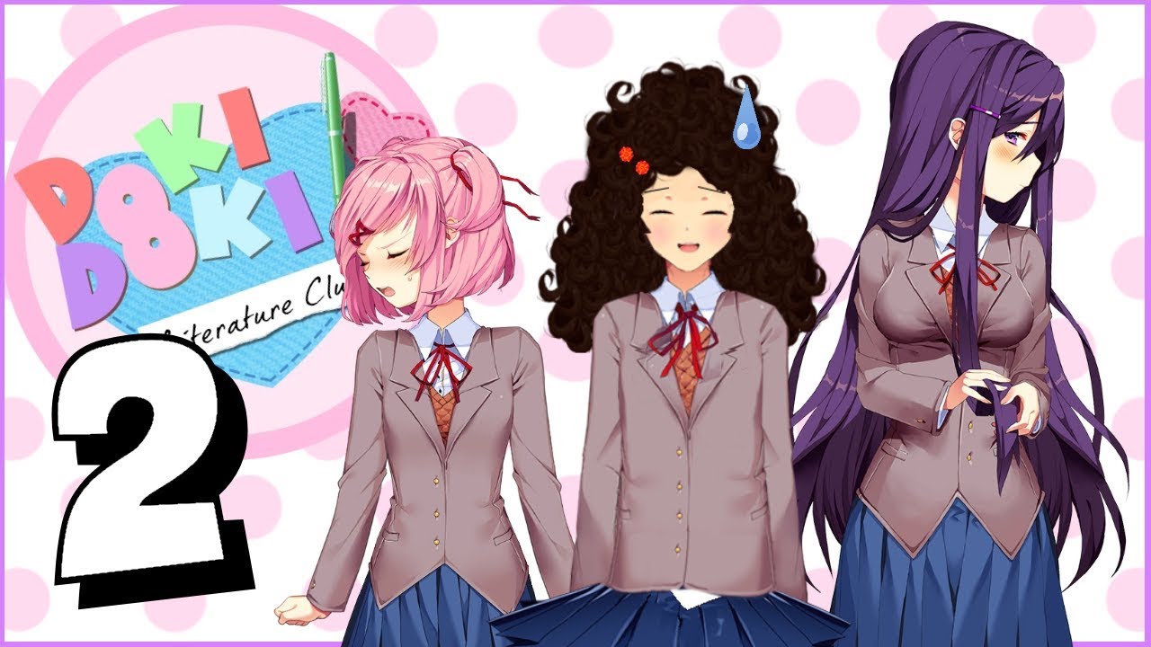 FIGHT FOR ME | Let's Play Doki Doki Literature Club Part 2 - YouTube