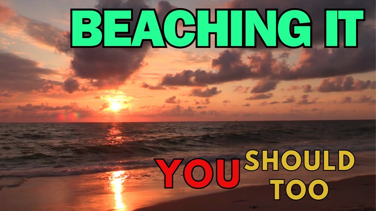 Walking Along Sandy Beaches Enjoying The Scenery Beaching It You Can ...