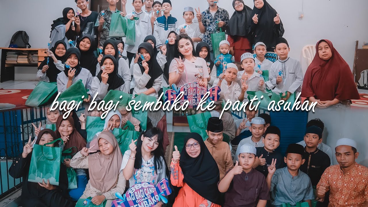 DINAR CANDY BERBAGI HADIAH MENANG BOXING KE YAYASAN PANTI ASUHAN - YouTube