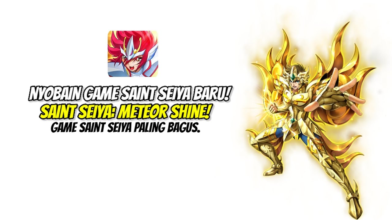 GAME SAINT SEIYA BARU! - SAINT SEIYA METEOR SHINE INDONESIA - YouTube