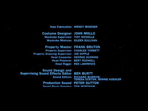 Star Wars Epsidoe V German End Credits - YouTube