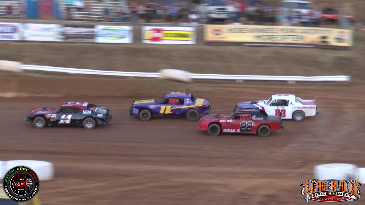 Placerville Speedway June 23rd, 2018 The Carnett Clash Pure Stocks ...