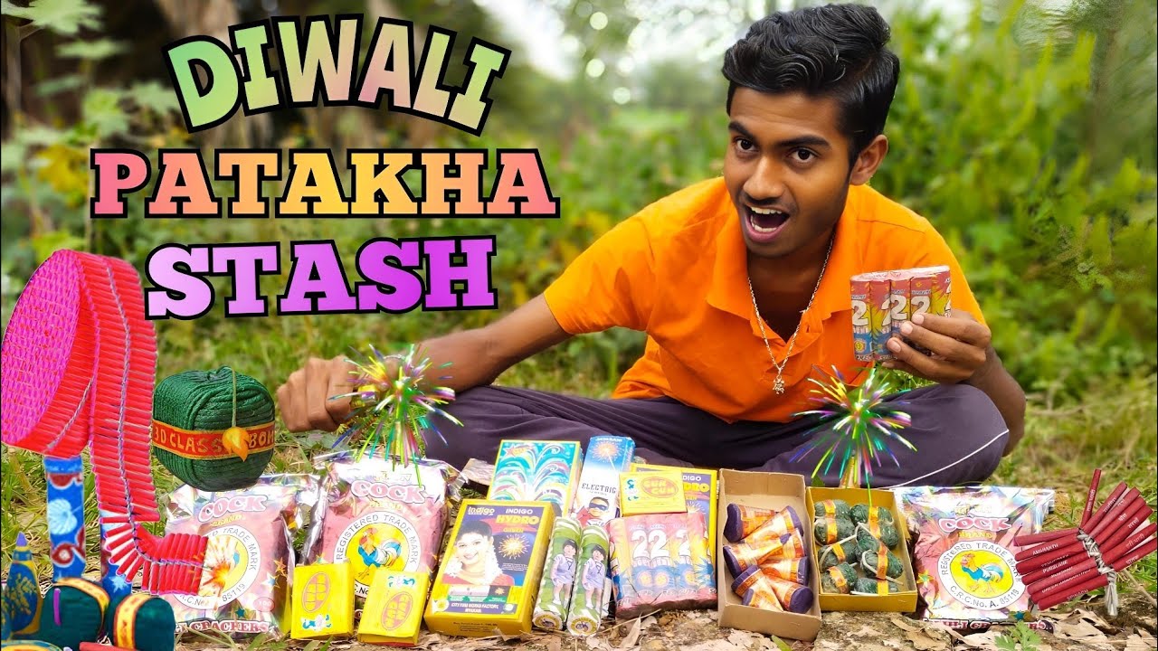 Diwali 🪔 Patakha Stash 2024 🔥 _ दीपावली का पटाखें Testing - YouTube