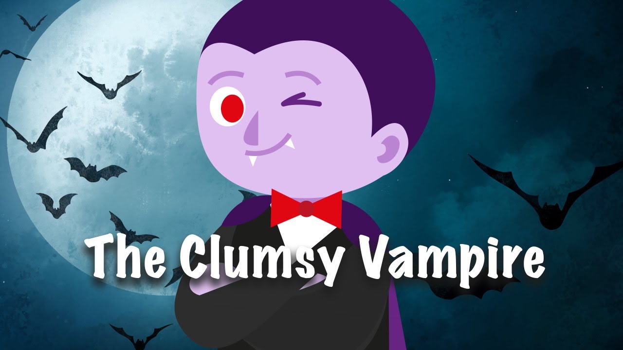 The Clumsy Vampire – Bedtime Stories for Kids in English - YouTube