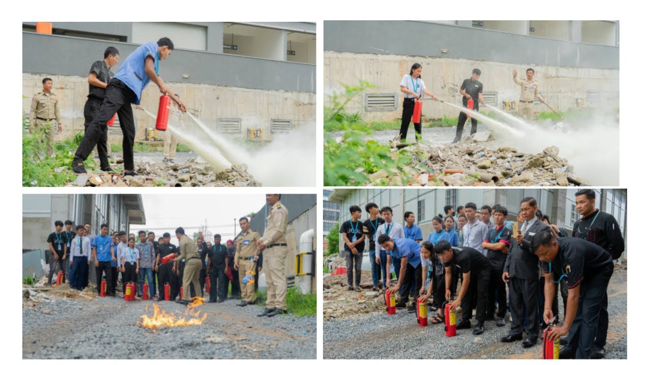 Fire Extinguisher Training Course/វគ្គជំនាញ - YouTube