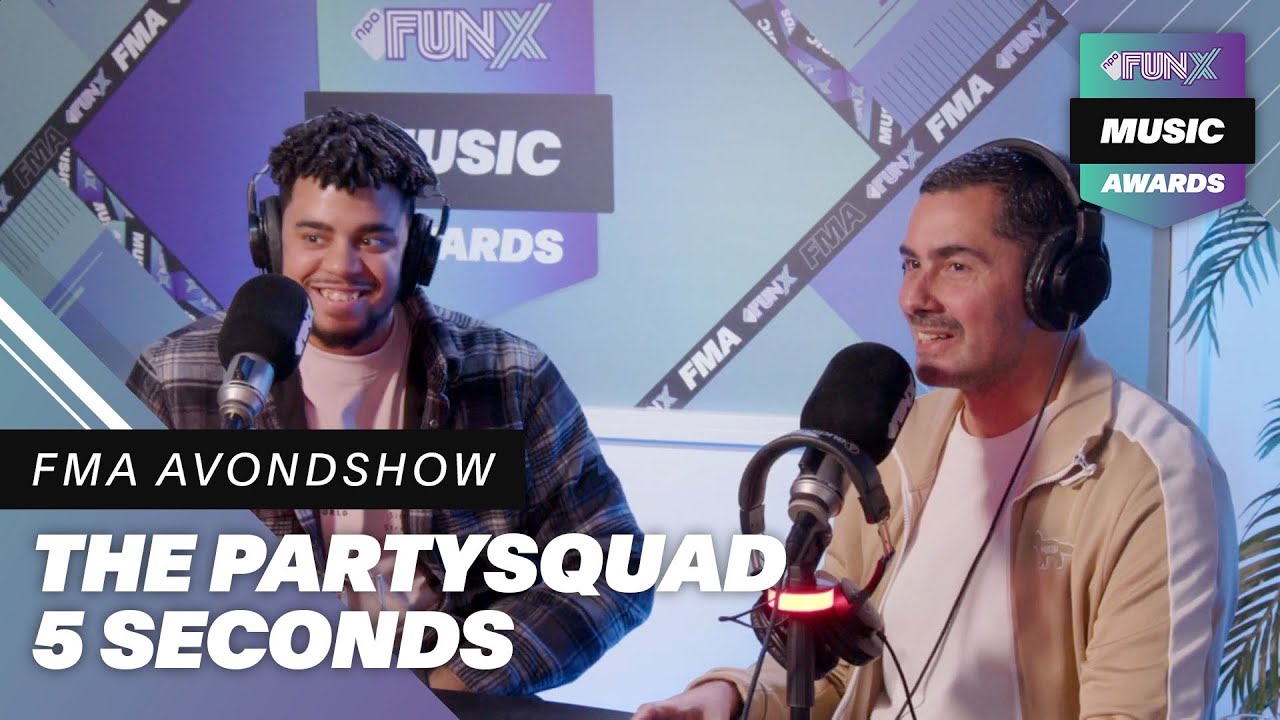 THE PARTYSQUAD doet 5 SECONDS met vieze SHOTJES | FMA Avondshow 2021 ...