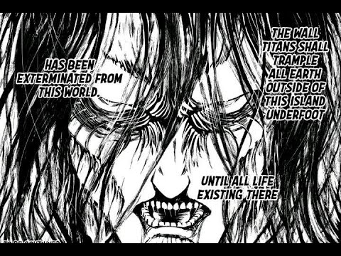Eren Yeager's Rumbling Speech - YouTube