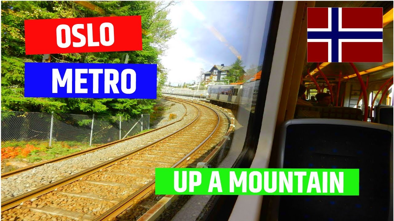 Oslo Biking I - Taking a bike on the OSLO METRO UP A MOUNTAIN for $5 ...