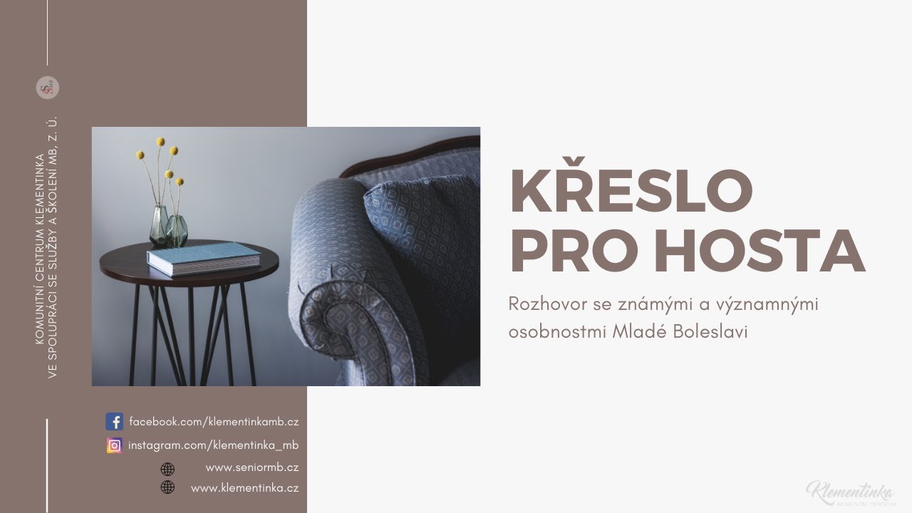 Křeslo pro hosta - host Ing. Petr Mazal - YouTube