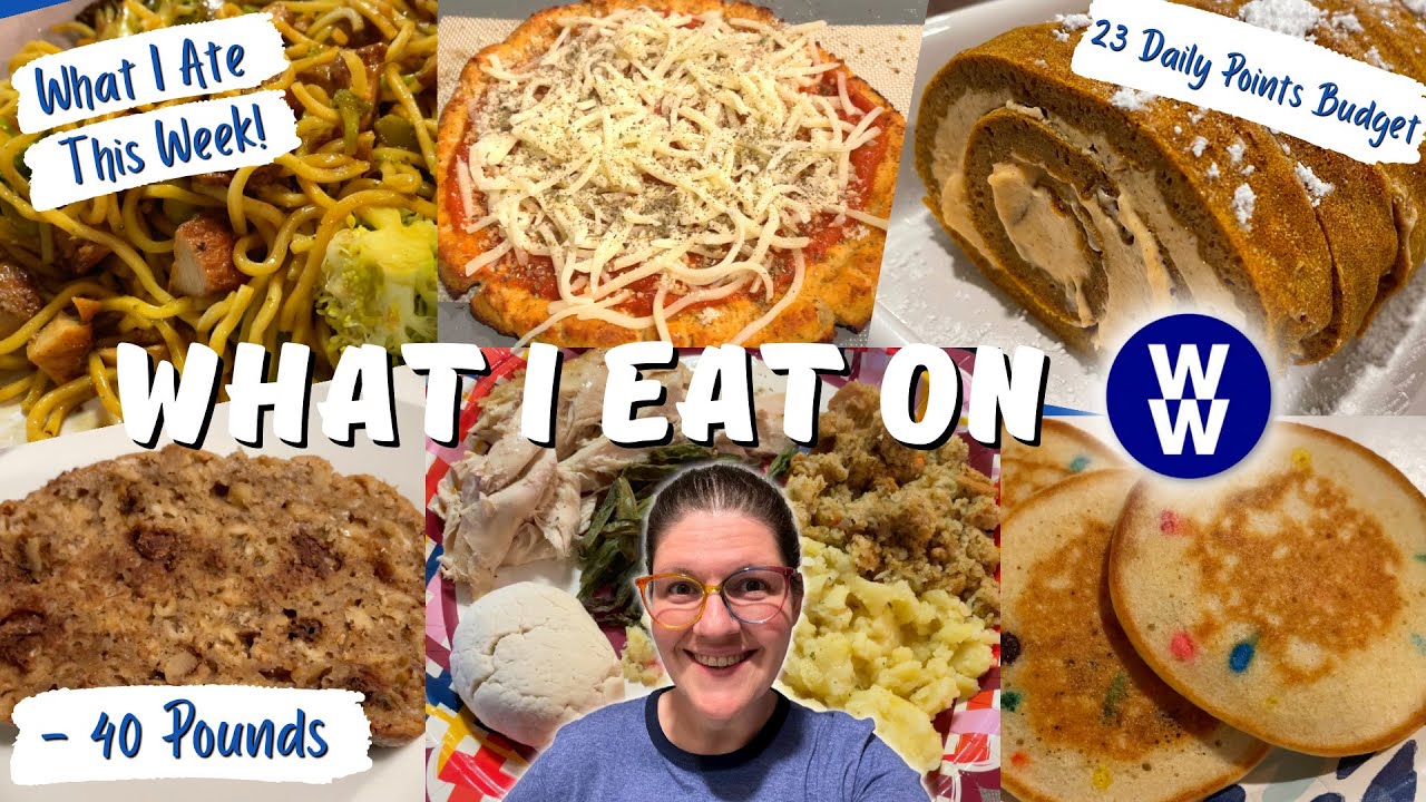 WHAT I EAT IN A WEEK ON WW | WEEK OF EATING VLOG #2 | What I Eat to ...